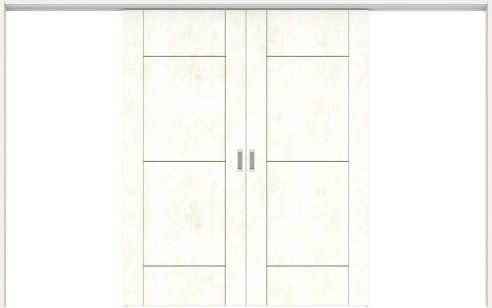 生産中止品・旧仕様品 - 室内ドア - hapia トレンドウッド調･ソリッド調･レザー調･グロス調 リビングドア 吊戸 - 吊戸･引分 - B9デザイン - 製品写真 - 画像 - DAIKEN