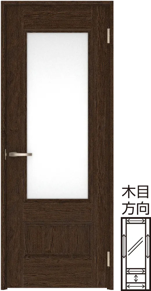 生産中止品・旧仕様品 - 室内ドア - hapia リビングドア 開き戸 - 片開きドア - 扉デザインバリエーション - バリエーション画像 ...